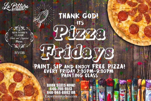 Free Pizza Fridays!! | Art Therapy Studio